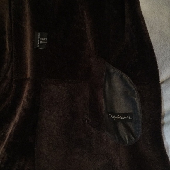 Stephania Sarle | Jackets & Coats | Stephania Sarle Hooded Shearling ...